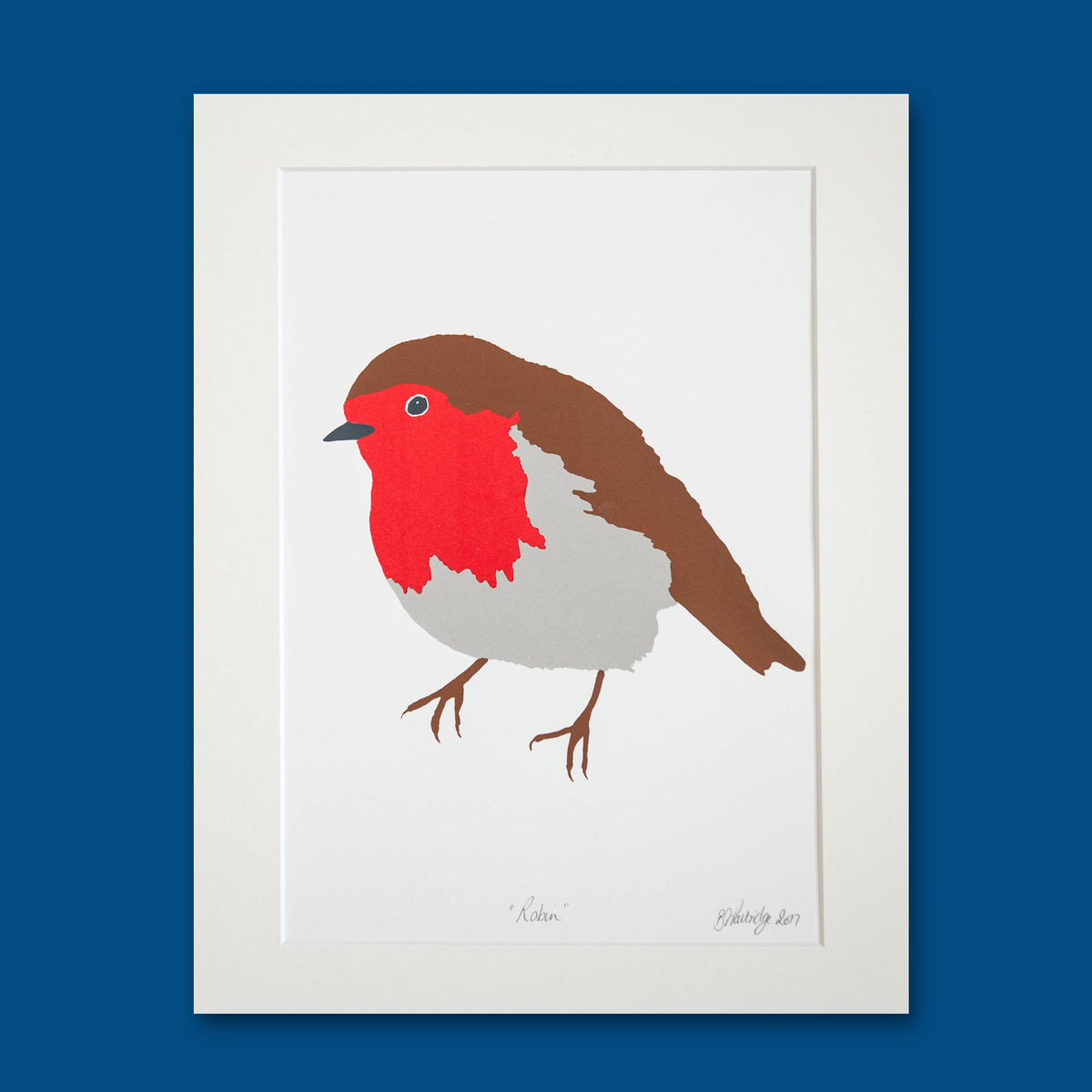 Robin Screen Print – The Owlery Prints